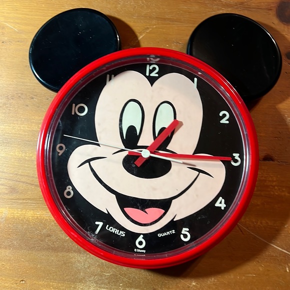 Disney | Toys | Disney Mickey Mouse Clock | Poshmark